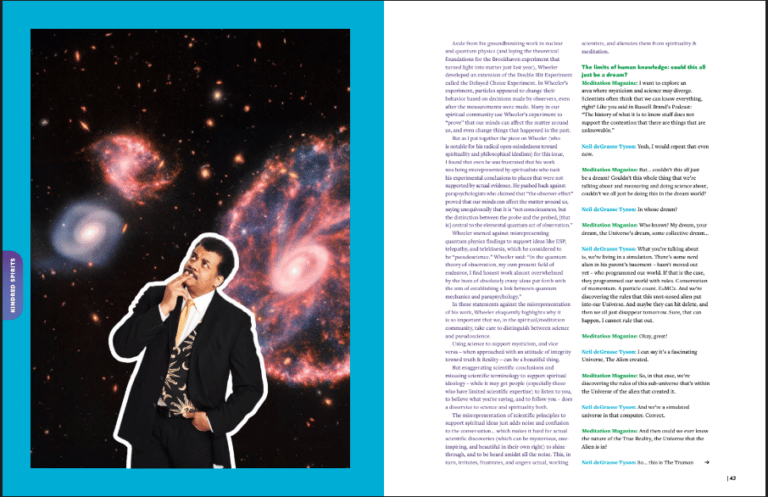 Meditation Magazine's Interview with Neil deGrasse Tyson! - Meditation ...